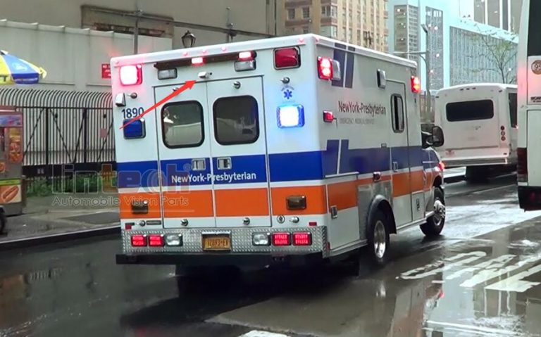 360° SURROUND VIEW 4 DVR Recording camera SYSTEM for Ambulance