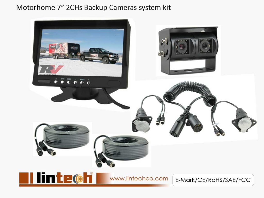 Reverse Backup Camera System for Tractor Trailer, LTT-01 | LintechCo
