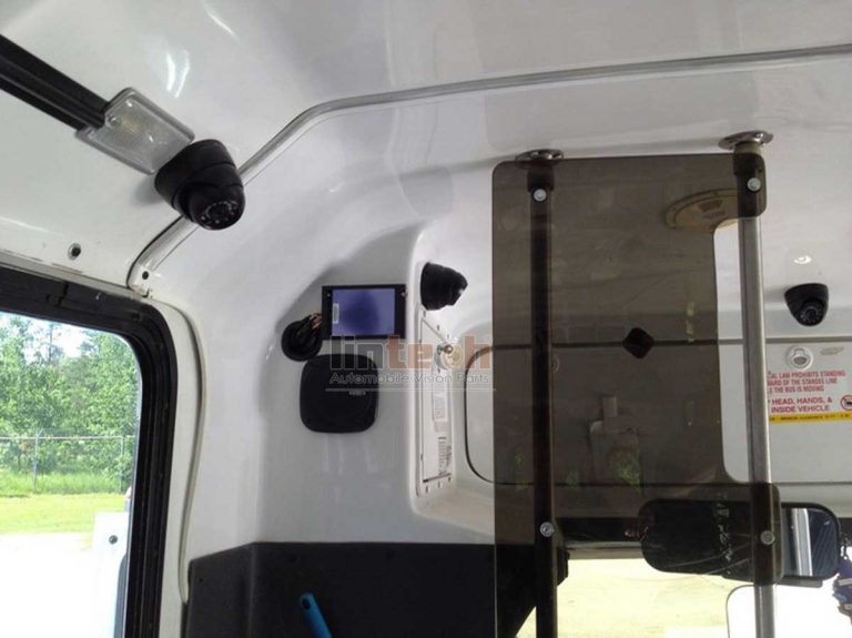 4 Channel Mobile DVR Camera and Monitor System for School buses
