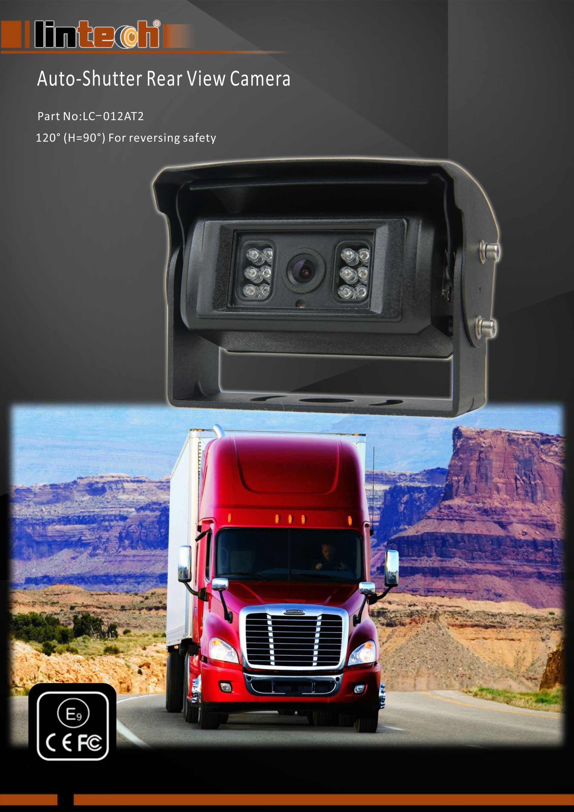 Night Vision Waterproof Auto Shutter Rear View Reverse Camera