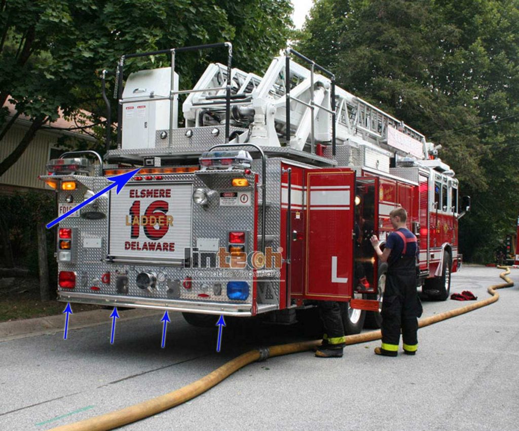 7″ Waterproof Heavy duty Parking Sensor system with Vision Backup ...