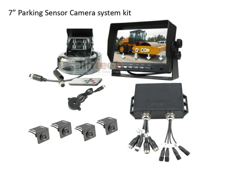 Forklift truck reverse sensor systems