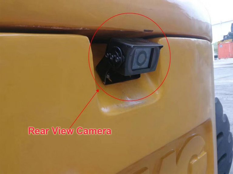 Forklift truck reverse sensor systems