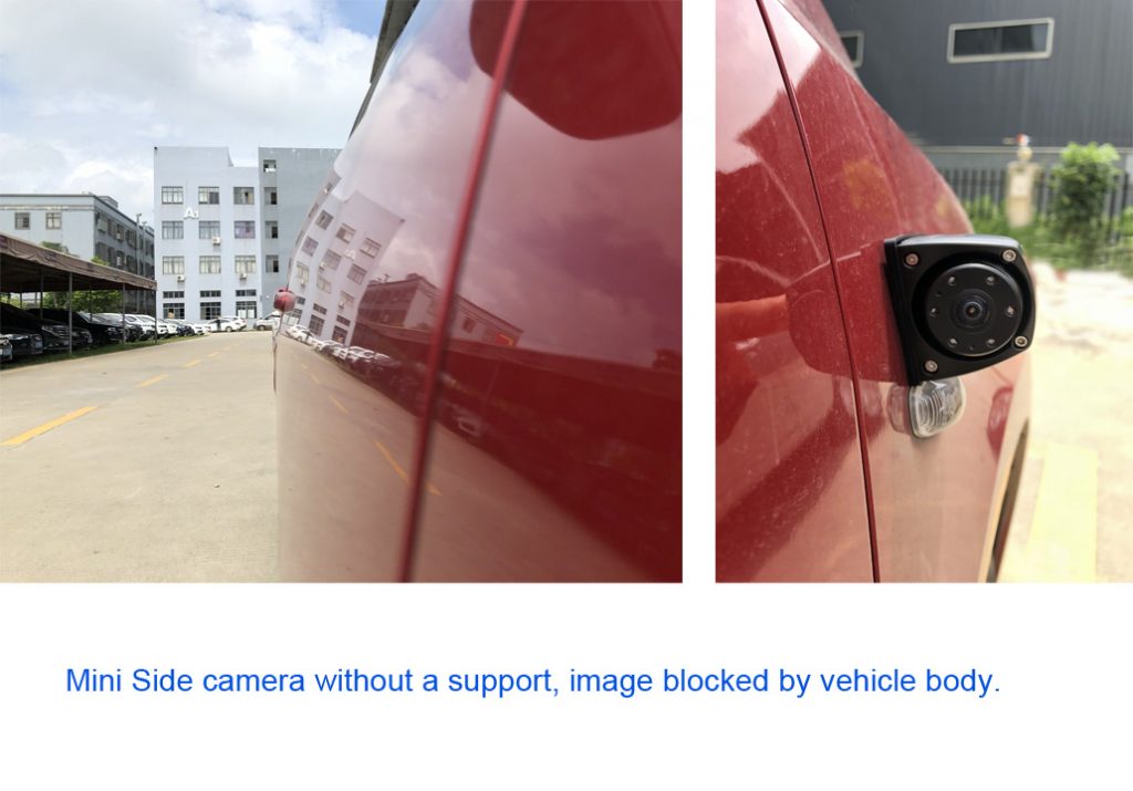 Wedge base for Mini Side View Cameras - Lintech