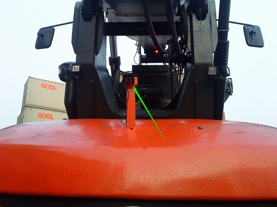 Forklift Wireless Camera System with Front and Rear cameras Forklift ...