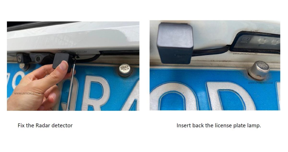 How to DIY Quickly Install Your 79Ghz Radard BSM BSD Blind Spot ...