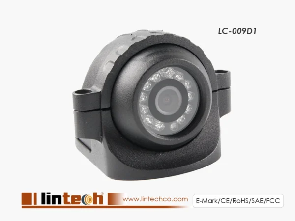 IP69K Side View Camera 12 IR LED For Heavy duty Truck Bus