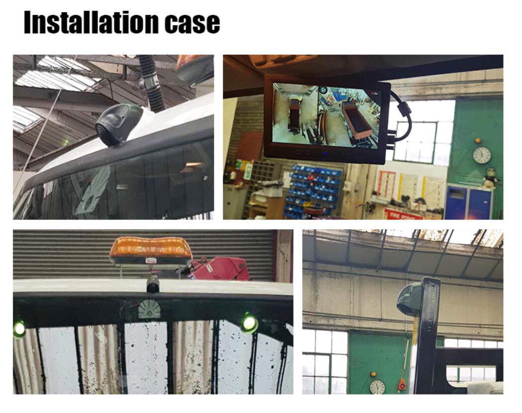 3D 360° Surround Bird View AVM Camera System for cargo Vans - Lintech