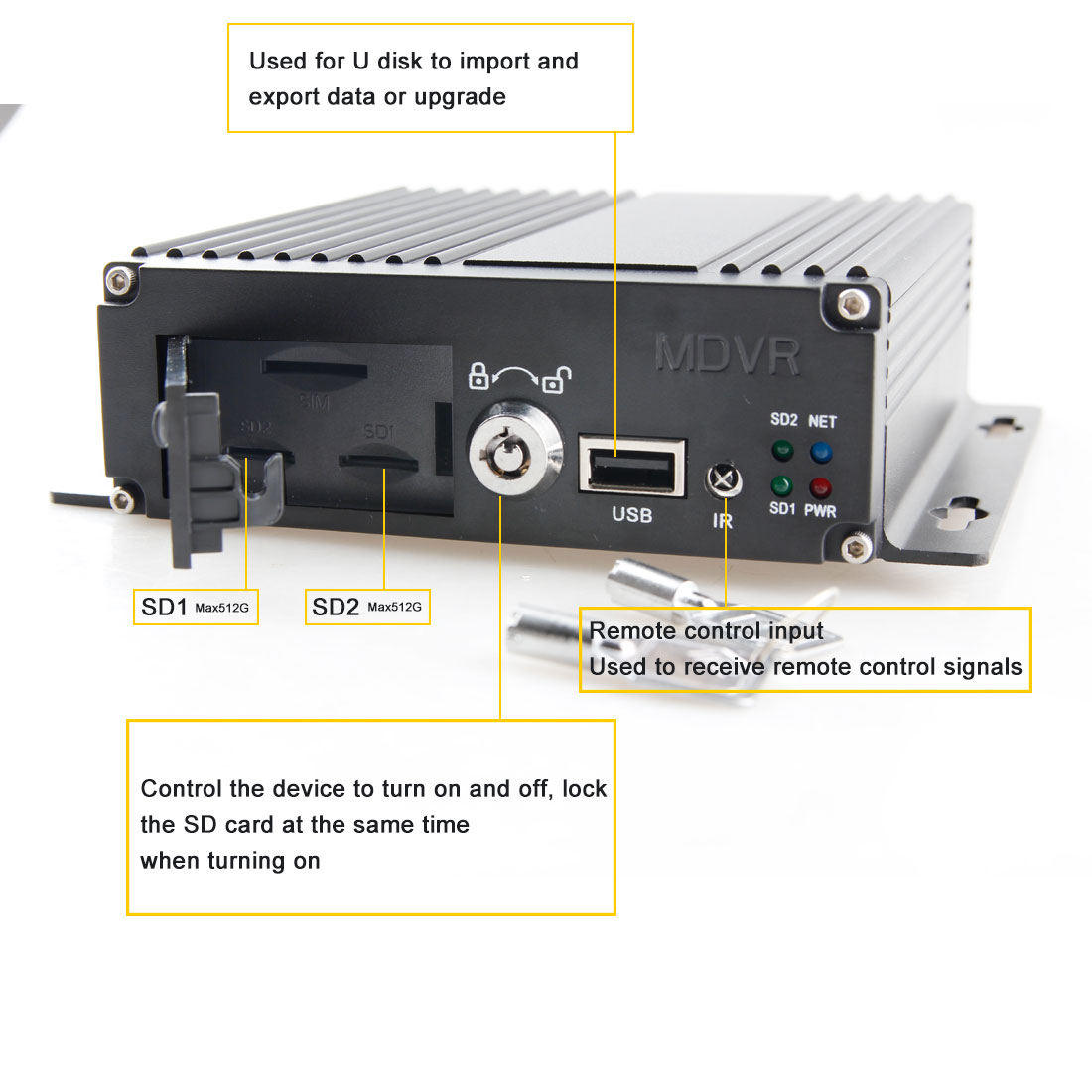 SD Card Version DVR Recorder System, DVR-F1 - Lintech