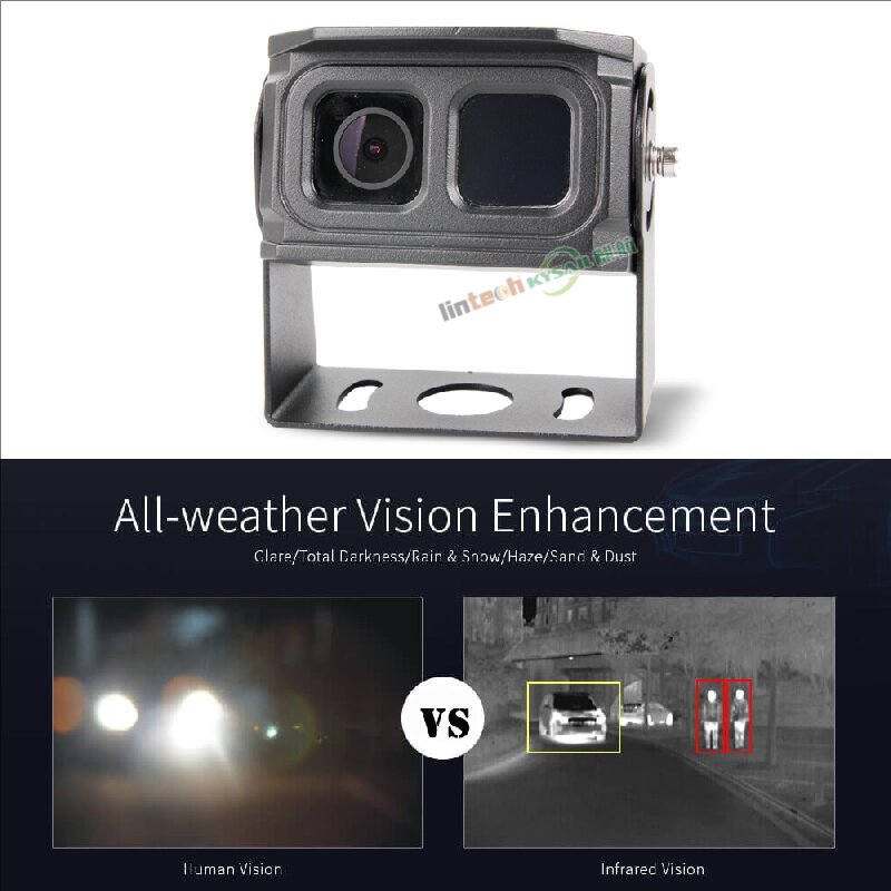 Vehicle Waterproof Intelligent Infrared Detection With Dual Spectrum Camera