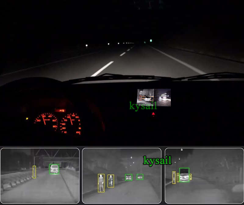 Vehicle Waterproof Intelligent Infrared Detection With Dual Spectrum Camera